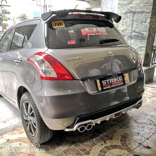Rear Diffuser for Suzuki Swift | Shopee Philippines