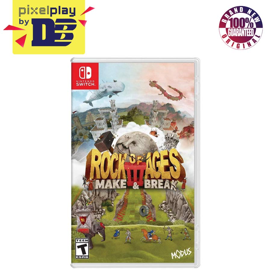 Nintendo Switch Rock Of Ages III Make & Break (US) (ENG/FR) | Shopee ...