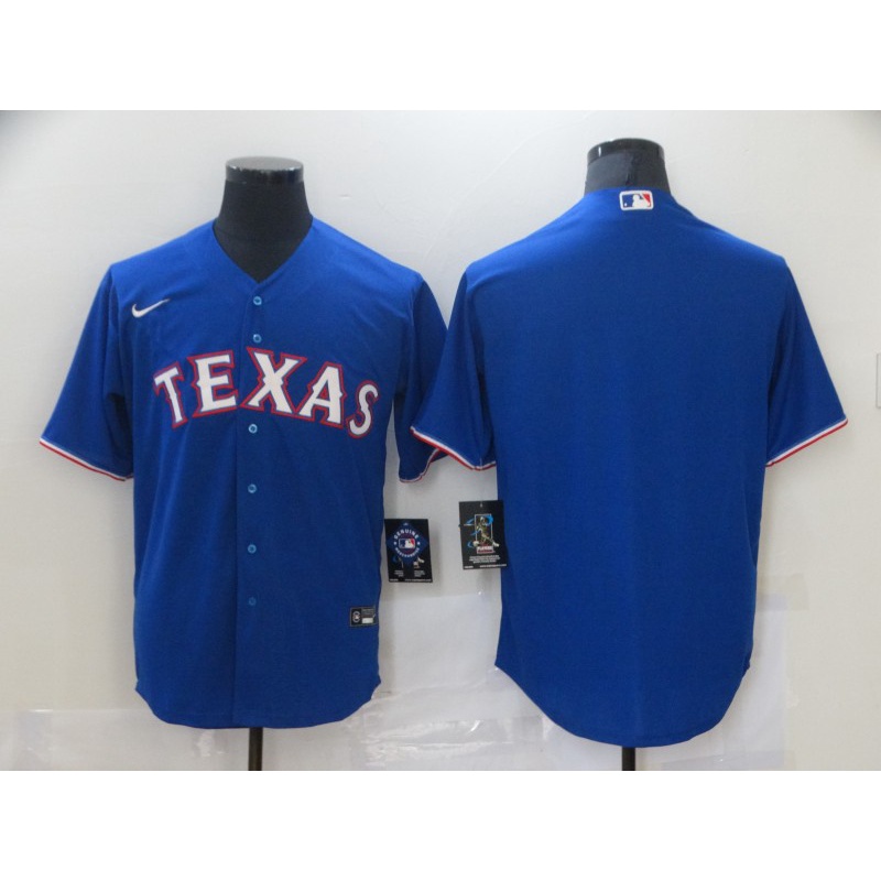 2022 MLB Texas Rangers Blue Red White Black Grey Navy Blue Gradient ...