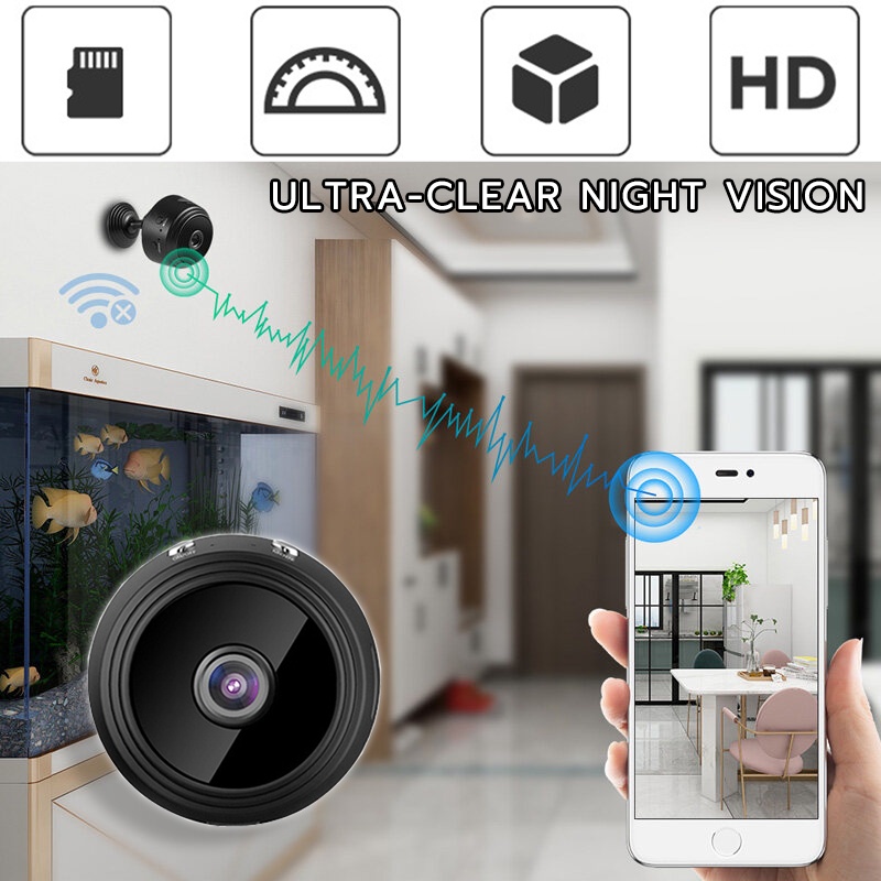 A9 Wireless CCTV Camera Mini WIFI Smart Home IP Security Camera ...
