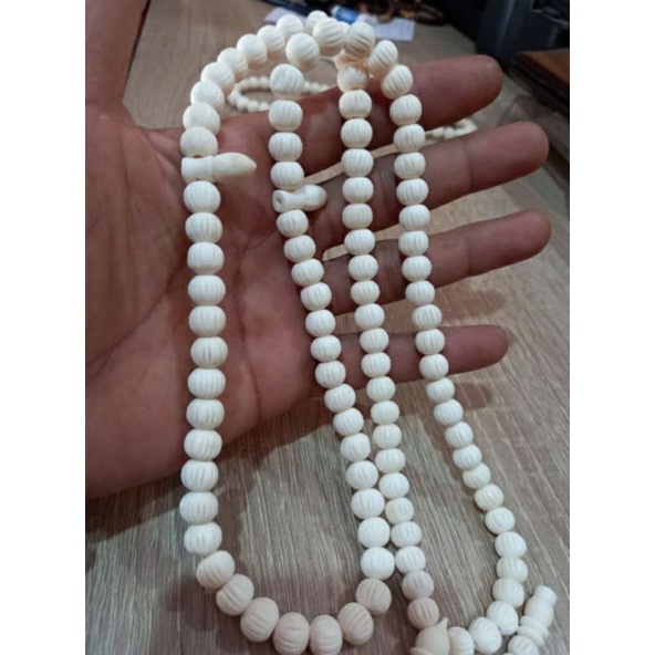 Natural beef bone rosary 7mm beef bone rosary original beef bone rosary ...