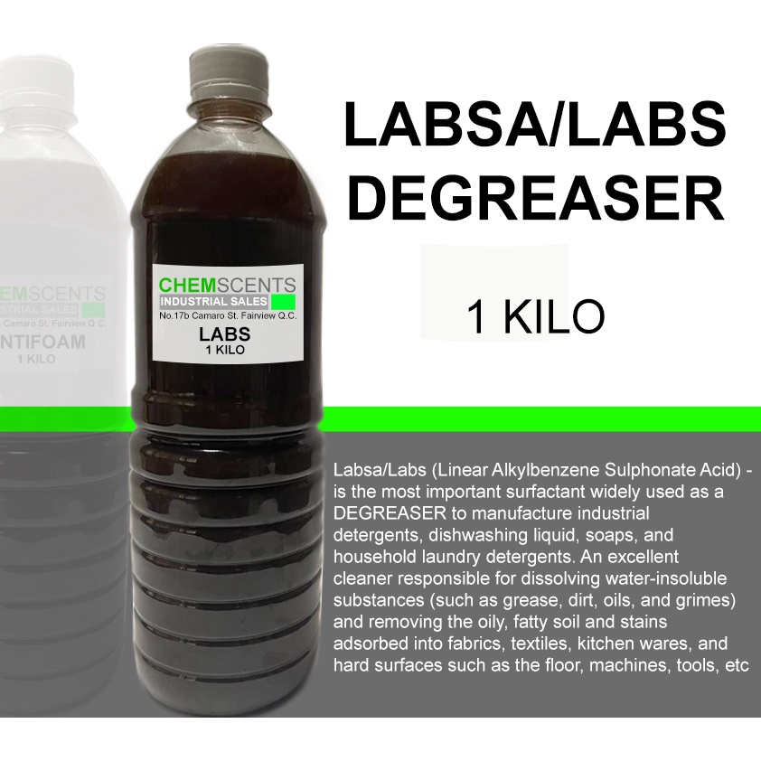 LABSA LABS DEGREASER PURE 1KILO | Shopee Philippines