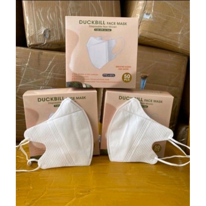 Duckbill Mask 3ply earloop disposable facemask Duck Bill IMPORT ...