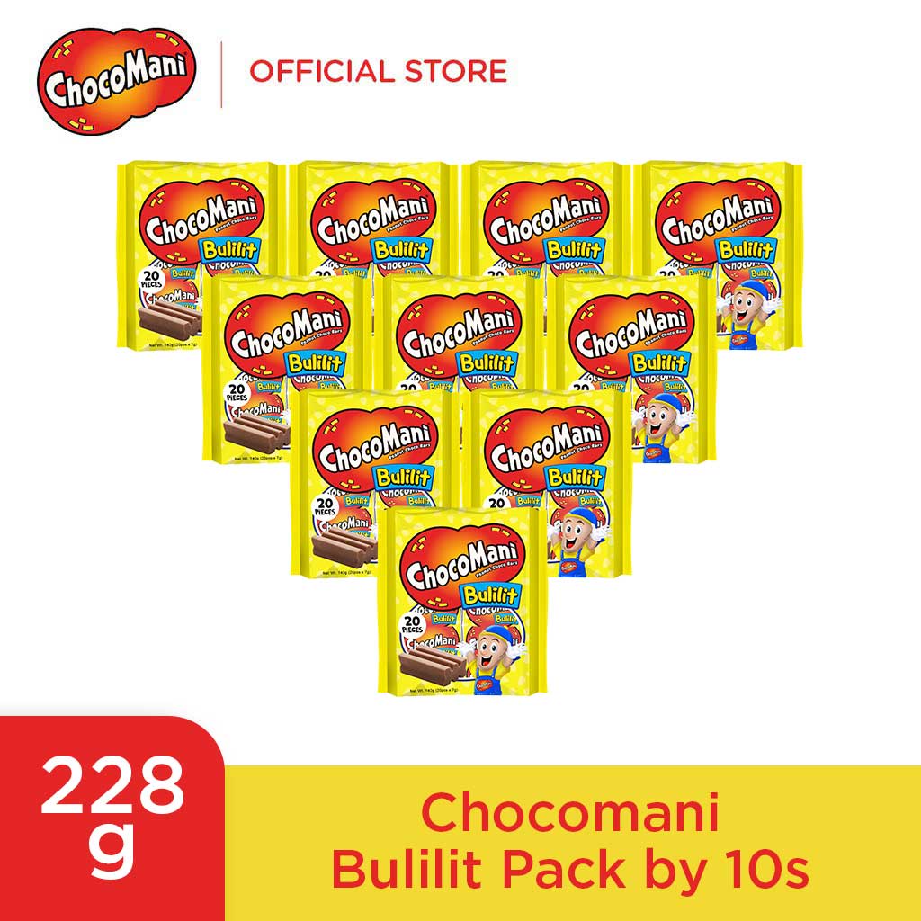 Chocomani Bulilit Pack x10 | Shopee Philippines