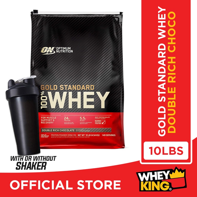 ON Optimum Nutrition Gold Standard 100% Whey | 10lbs Whey Protein ...