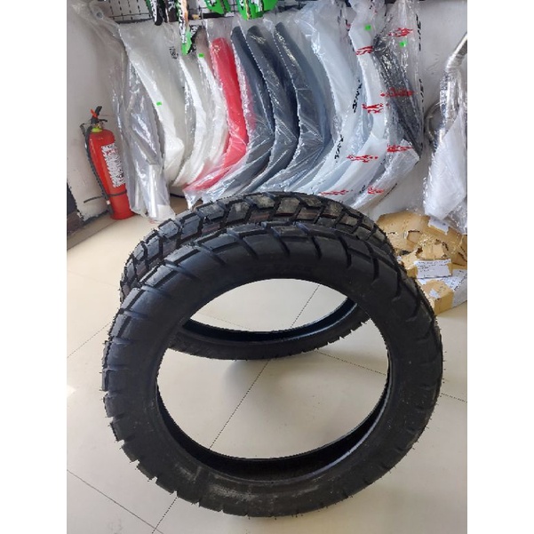 Leo raptor dual sports tire 4.10x18 & 2.75x21 | Shopee Philippines