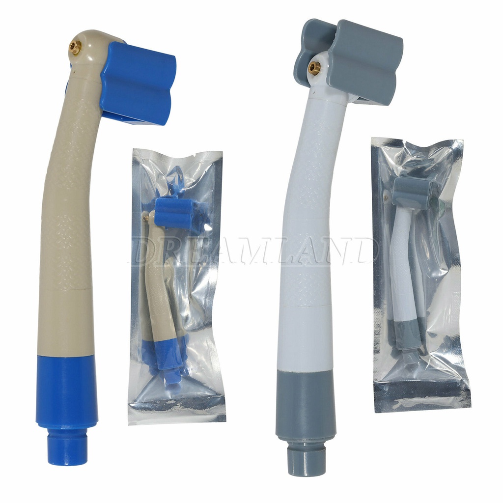 Disposable Dental High Speed Handpiece 4Holes Air Turbine grey/blue ...