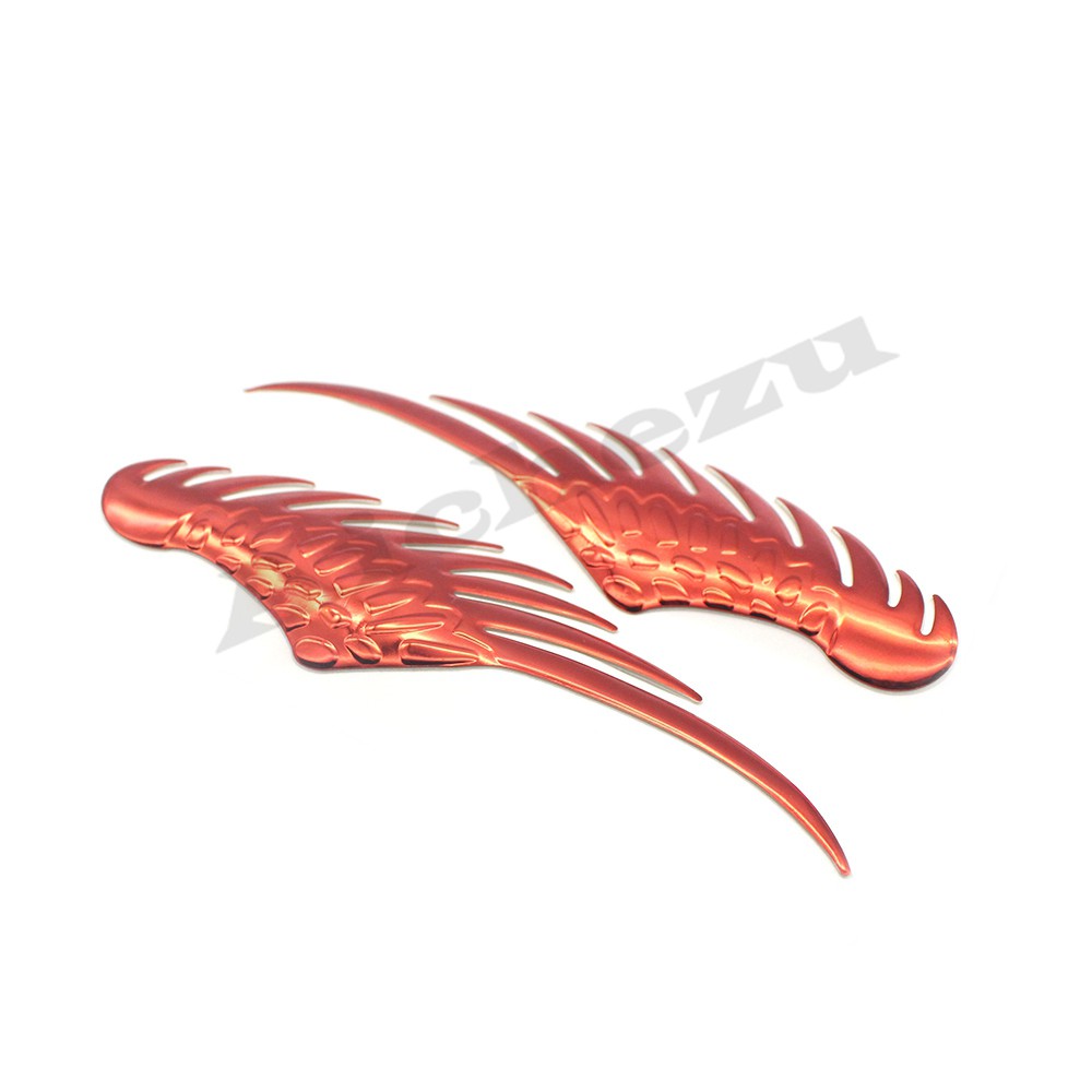 ACZ 3D Dimensional Alloy Metal Car Stickers Angel Hawk Wings Emblem ...