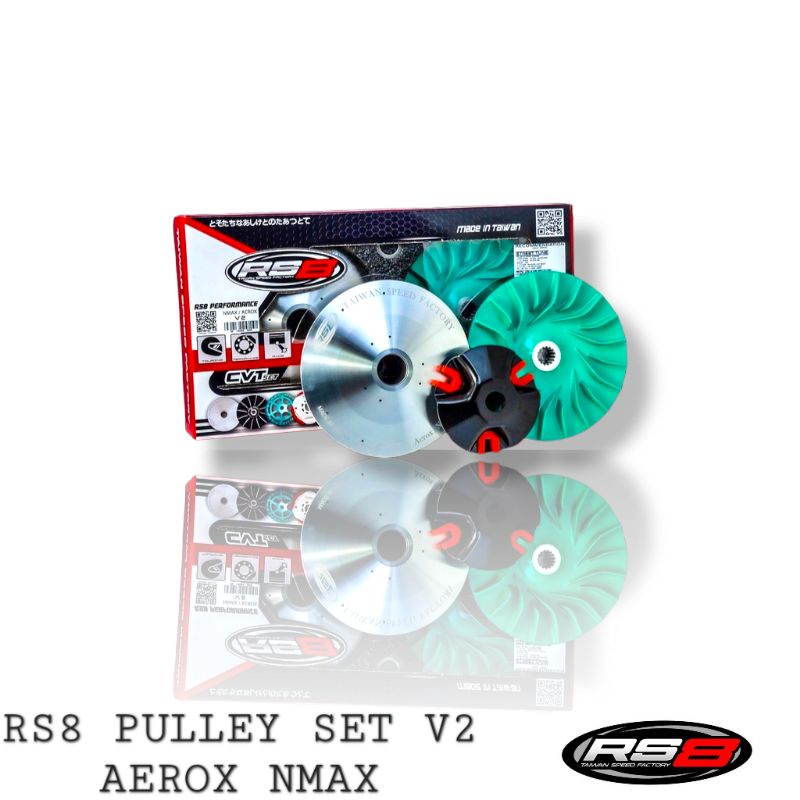 ☑️RS8 PULLEY SET V4.2 NMAX/AEROX GENUINE | Shopee Philippines