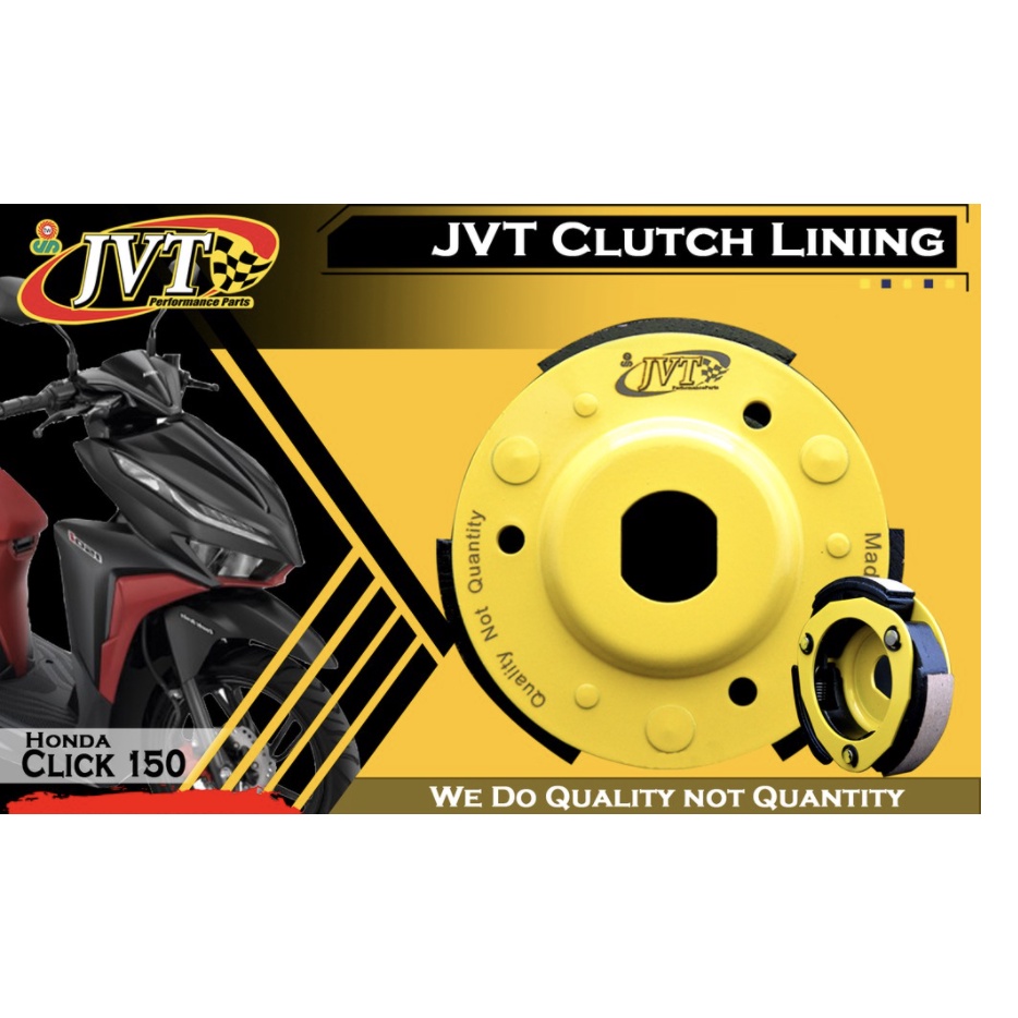 JVT Clutch Lining Assembly (Mio Sporty, Mio i125/Mio GT, Nmax/Aerox v1 and v2, Click125/Click150 ...