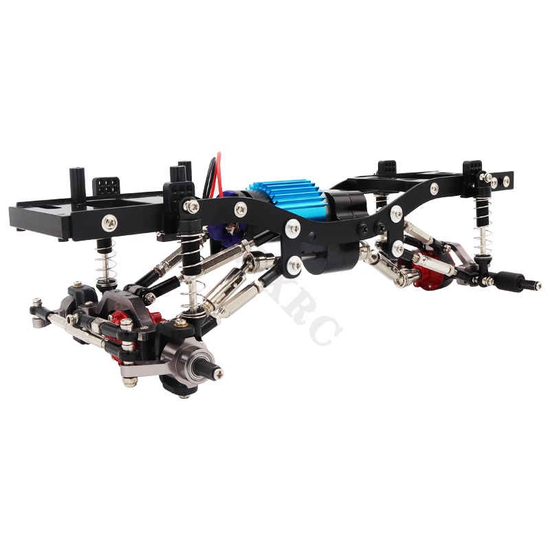 Metal Chassis Frame Kit with Axle Gearbox Shock Links for WPL C14 C24 ...