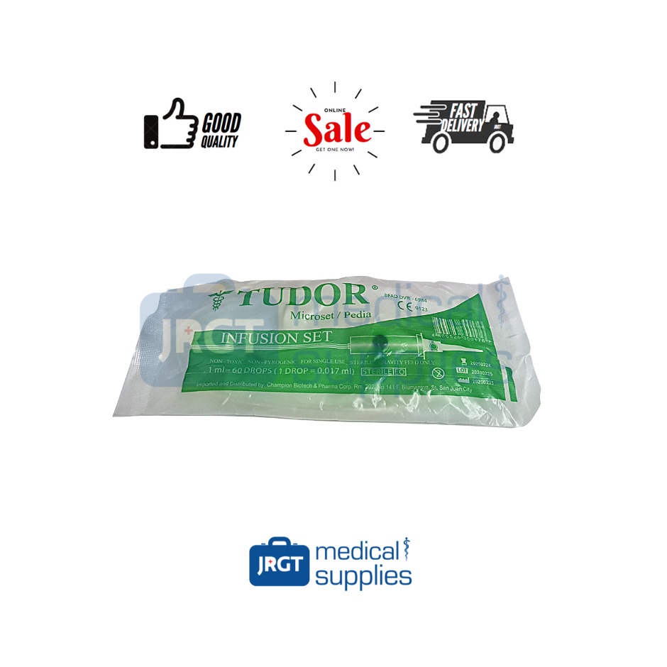 Tudor Infusion Set Macroset Microset | Shopee Philippines