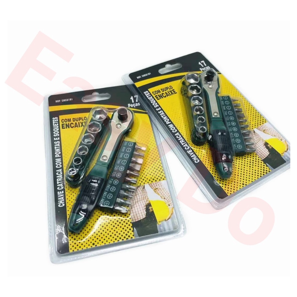 17 Pcs Multi-use Home Hand Carry Tool Kit (Household DIY Tool Set ...