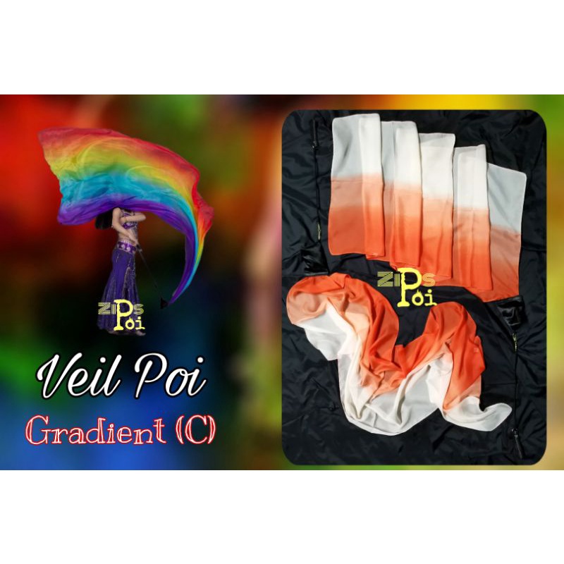 Veil Poi (Gradient Colors) | Shopee Philippines