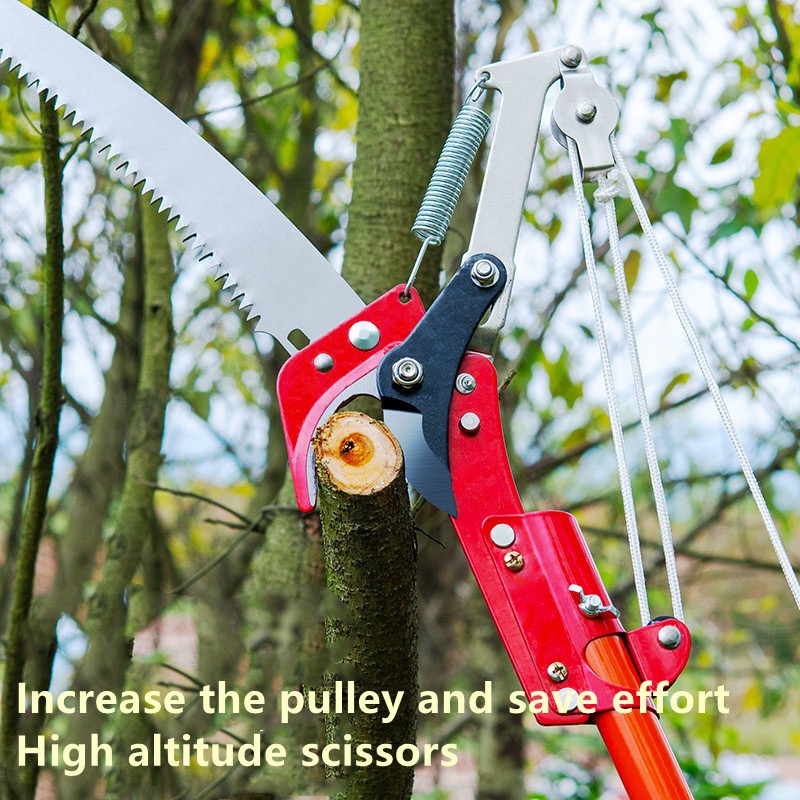High-altitude Extension Lopper Branch Scissors Extendable Fruit Tree ...