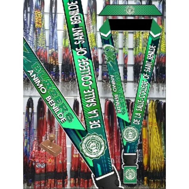 benilde - blazers - animo benilde - dlsu- id lace lanyard onhand ...