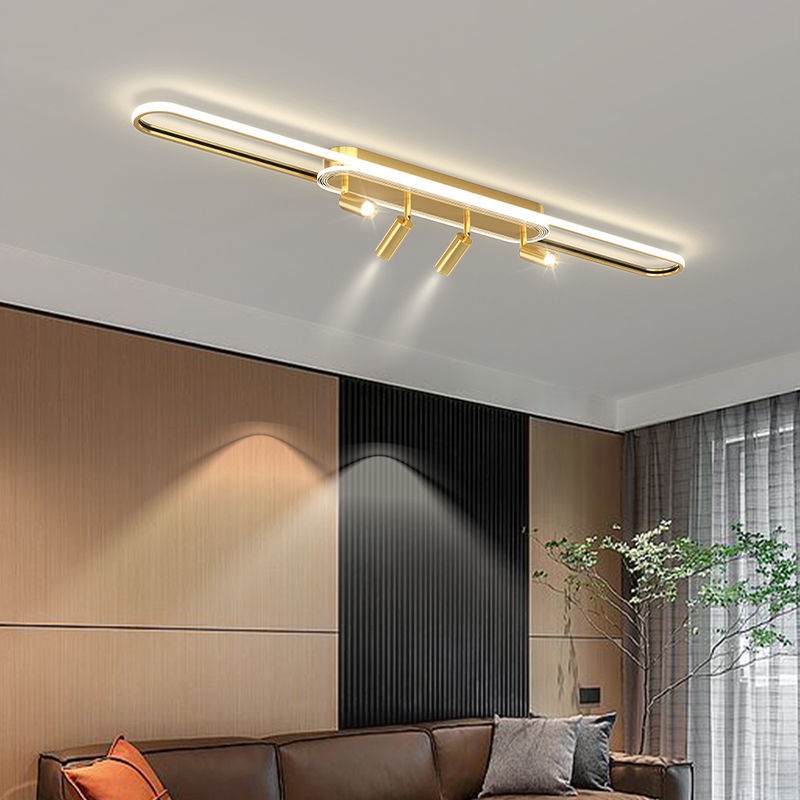 AIMI Modern Minimalist Ceiling Light Nordic Lights Ceiling Long Strip ...