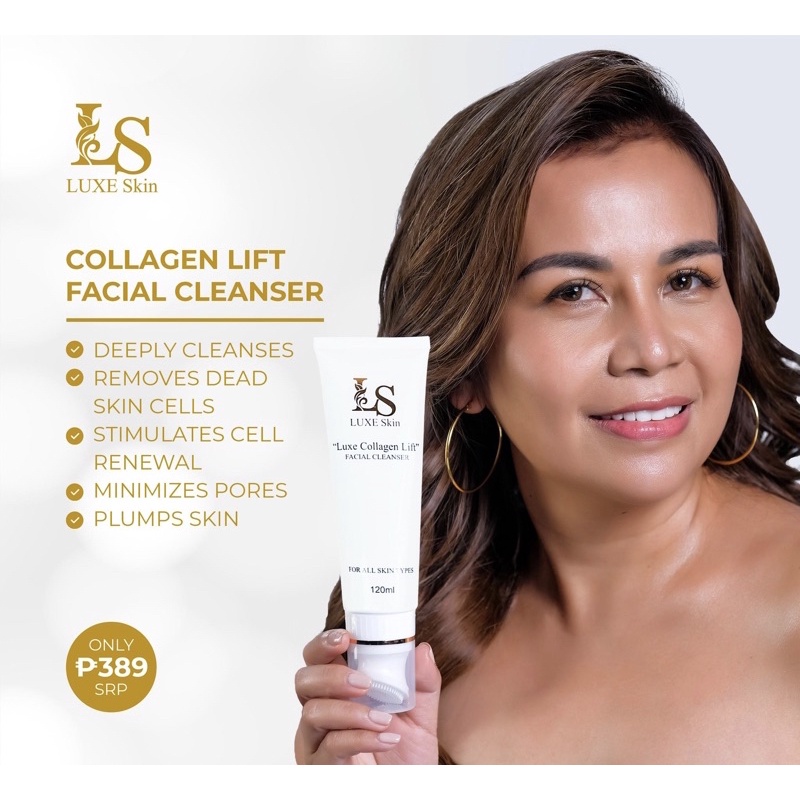 LUXE Skin Collagen Lift Facial Cleanser 120ml [Authorized Distributor ...