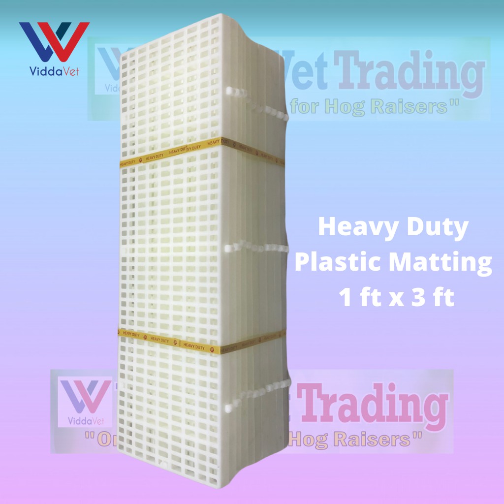 Plastic Matting 1ft x3 ft WHITE Heavy Duty High Density HDPE Virgin ...