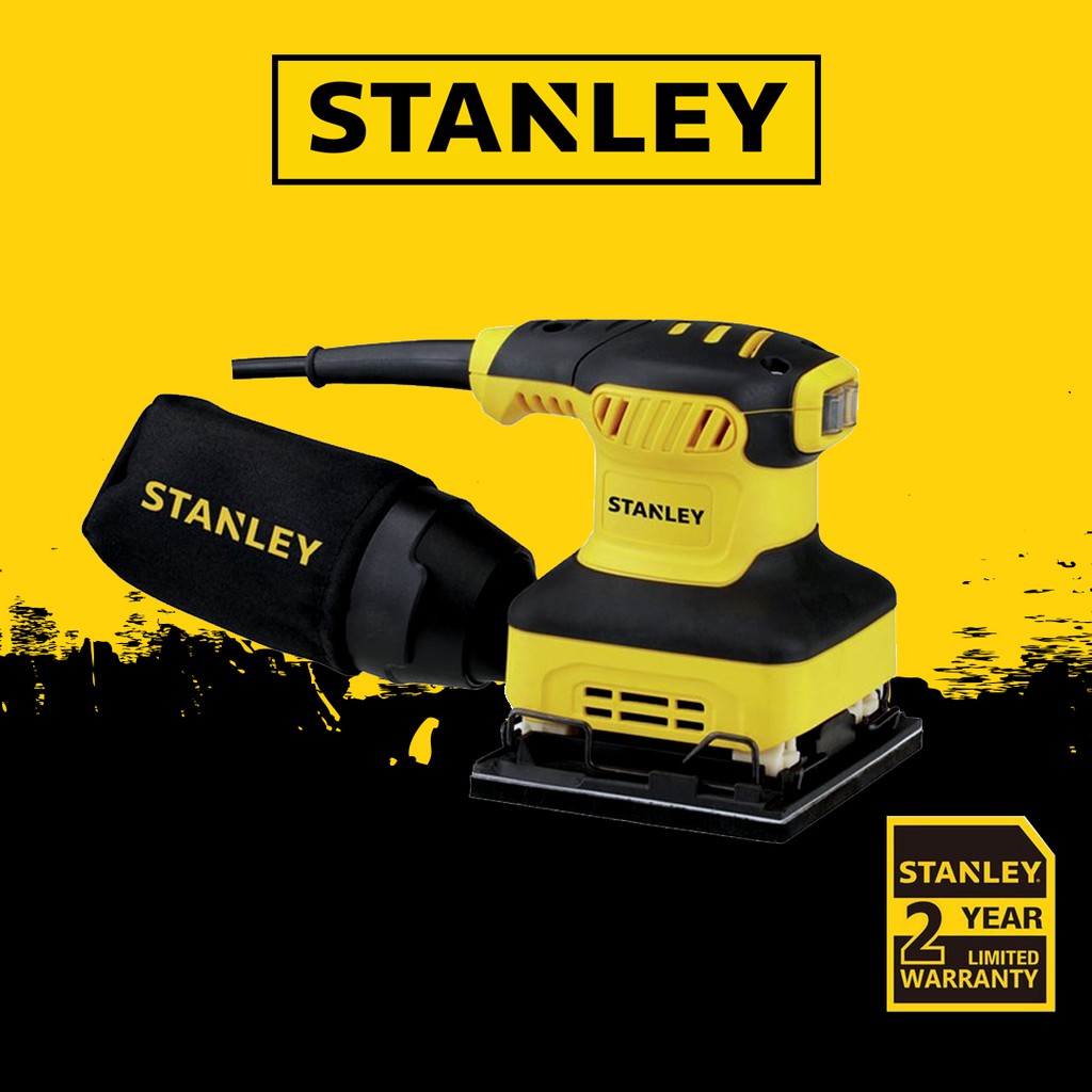 STANLEY Oscillating Sanding Machine (Square 240w) SS24 With Dust Bag ...