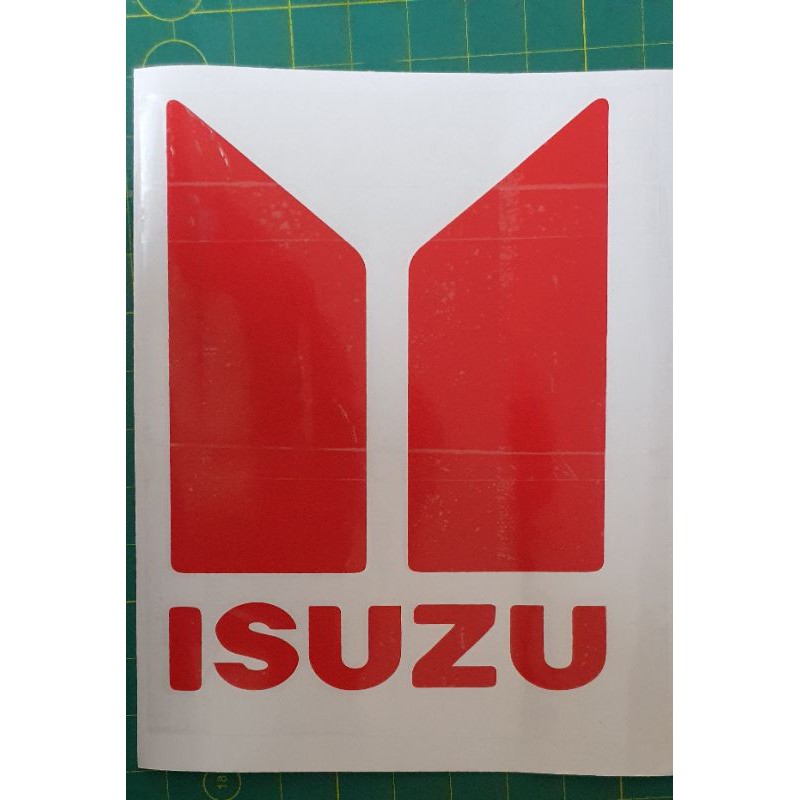 ISUZU LOGO STICKER DECAL LORRY STICKER BIKE STICKER STICKER KERETA ...