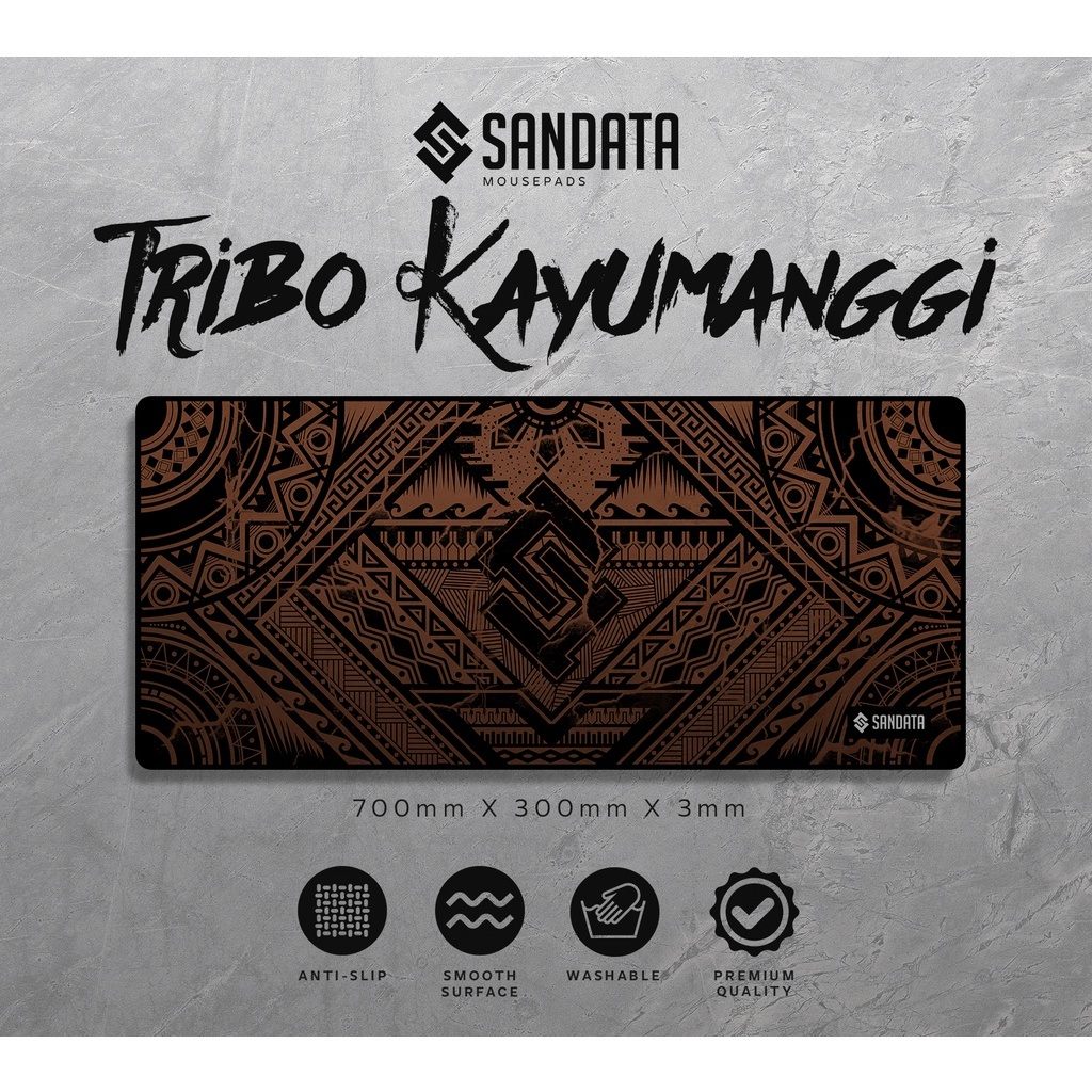 Sandata TRIBO ITIM Extended Stitched Edge | Gaming Mousepad | Shopee Philippines