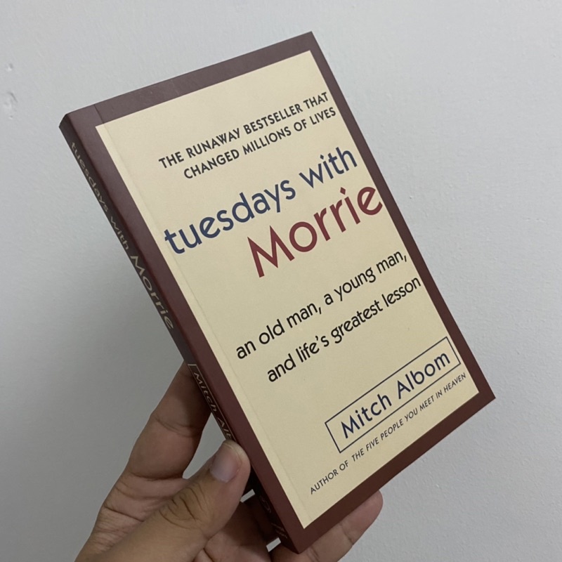 Original! Tuesdays with Morrie by Mitch Albom (Brand New Paperback ...