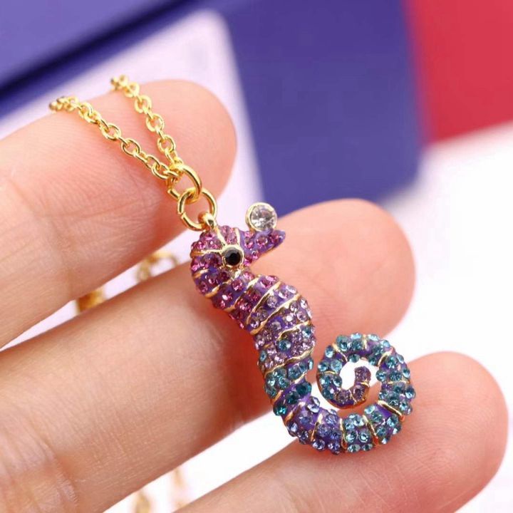 SWAROVSKI Hong Kong Necklace Female Brand Jewelry Choker Simple Elegant ...