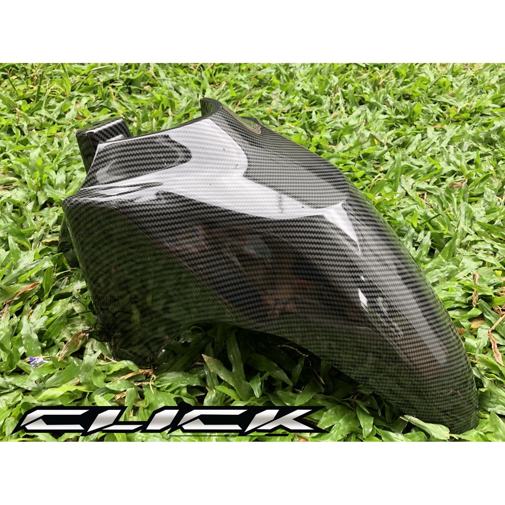 Front Fender Click V2 V3 (ABS Plastic Carbon Hydrodip) | Shopee Philippines