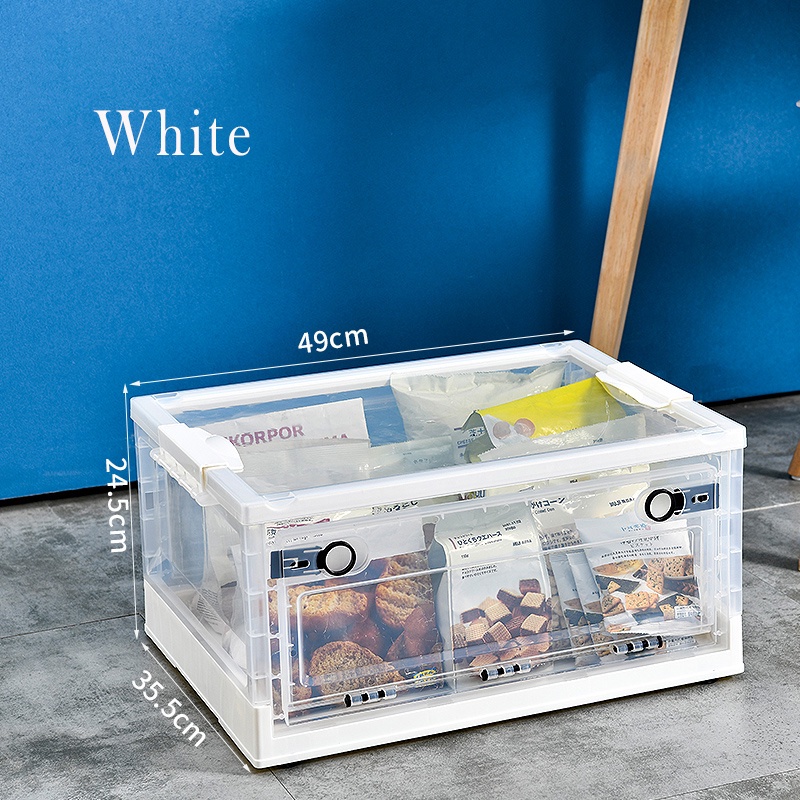 Home Drawer Cabinet Storage Box Organizer Collapsible Storage Box ...