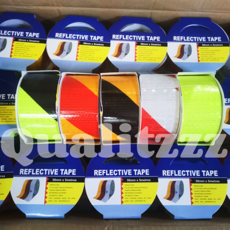 Reflector Tape Heavy Duty Powerful Reflective Warning Tape Caution Tape ...