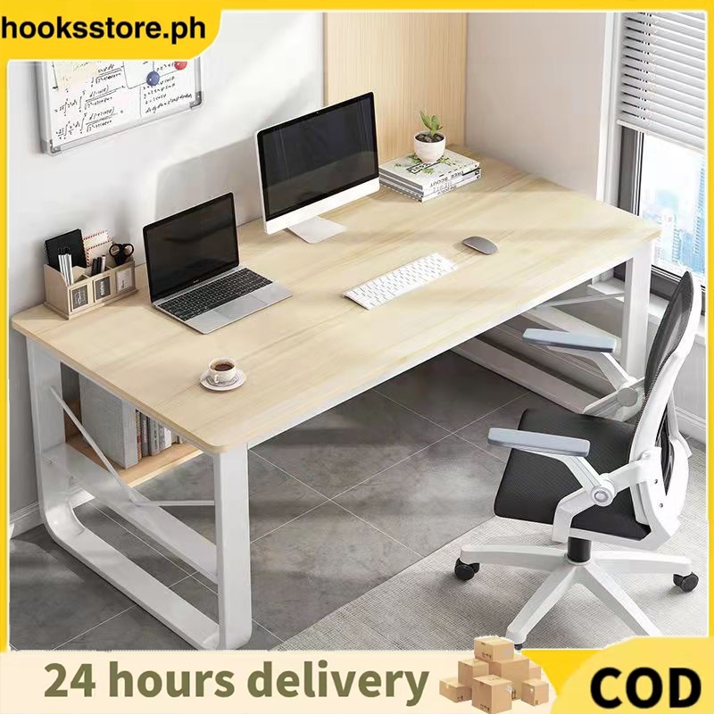 ¥COD¥ Computer table 120CM Office desk study desk PC laptop table home ...