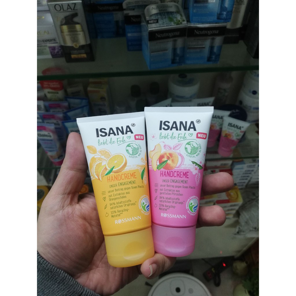 Isana Handcreme many types of hand cream - German product | Shopee ...