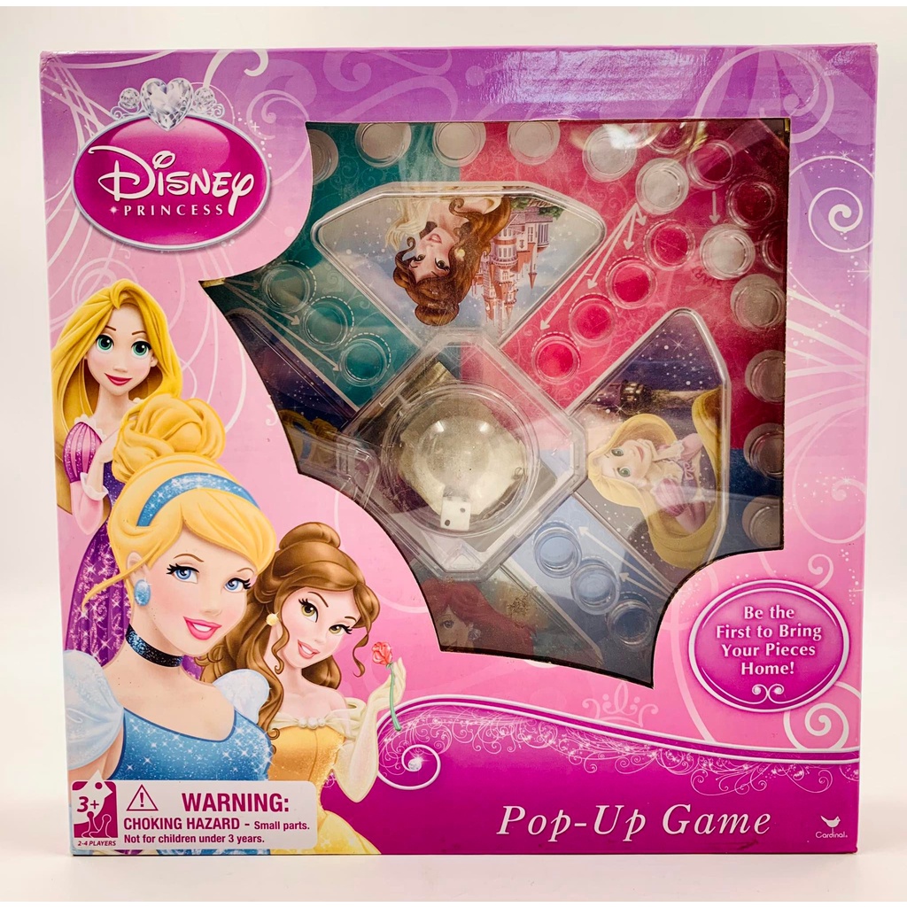Disney Princess Pop-Up Game, Cinderella, Ariel, Rapunzel, and Belle ...