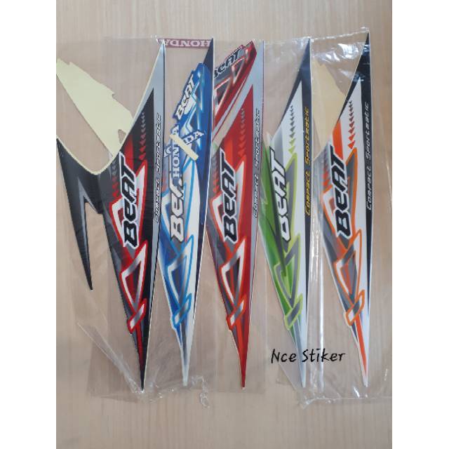 2012 Honda Beat Carbu Striping Sticker | Shopee Philippines