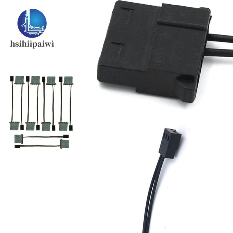 IDE to 3 Pin Fan Power Cable Molex D Plug Power to 3 Pin Connector ...