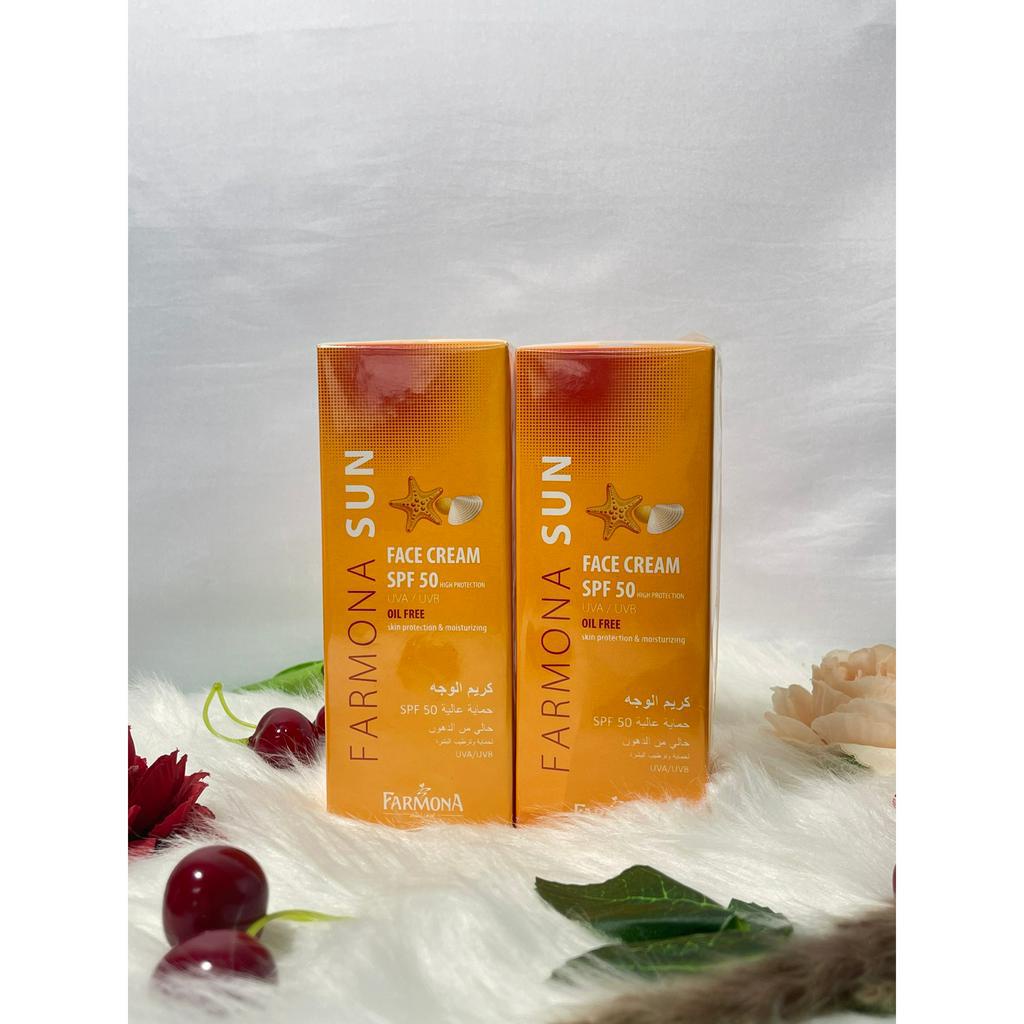 Farmona Sun SPf 50 Oil Free Sunscreen For Oily Skin, Acne Skin 50ml ...