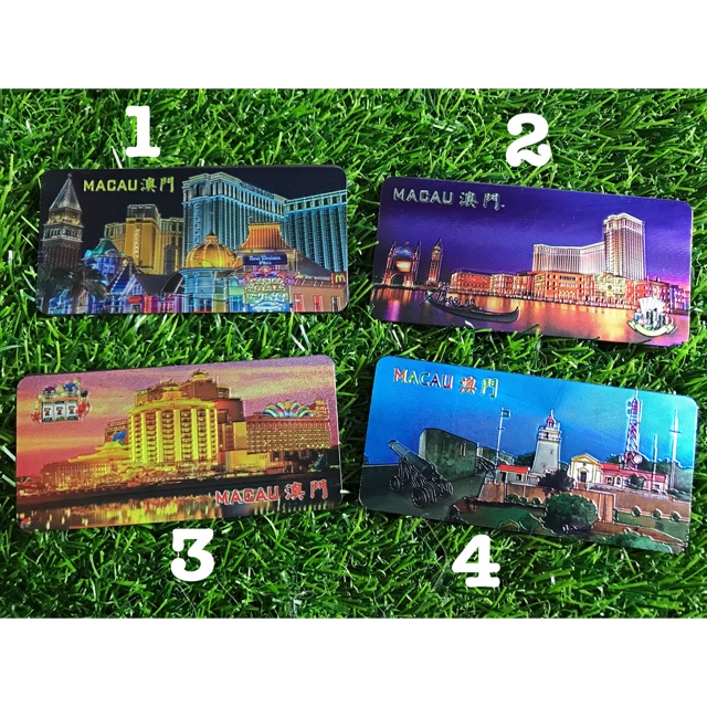 Macau souvenir foil ref magnet | Shopee Philippines