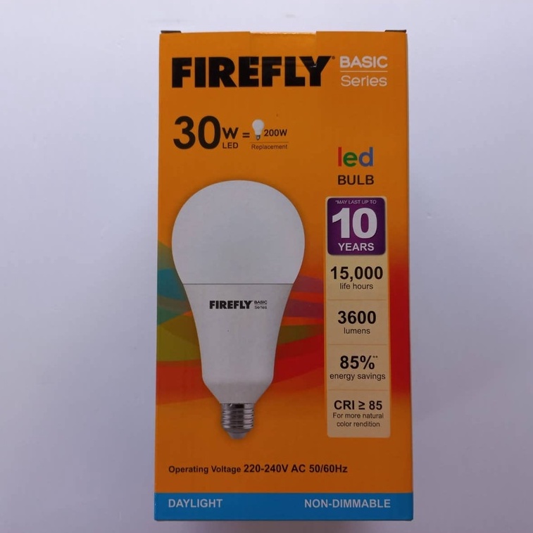 Firefly LED Bulb 25w, 30w, 35w (Daylight) | Shopee Philippines