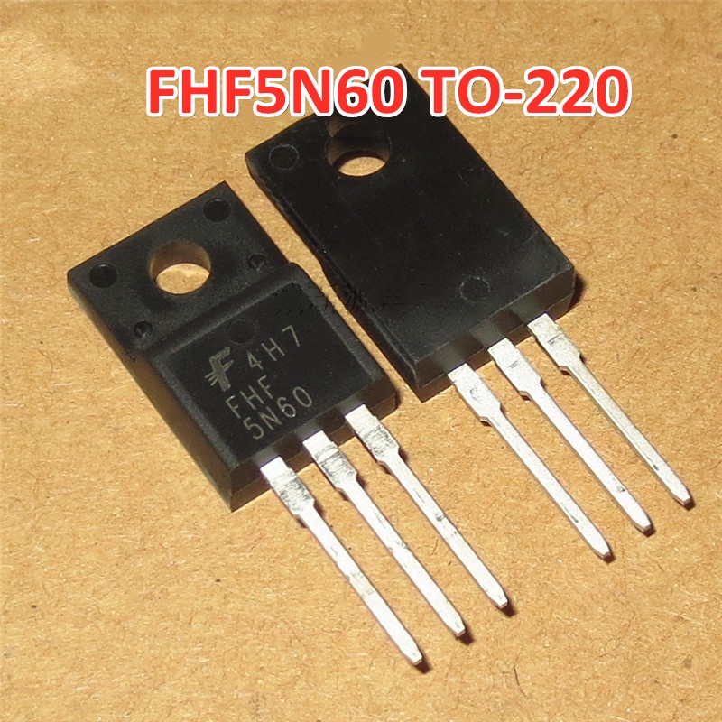 5pcs FHF5N60 5N60 TO-220 5A/600V N-channel MOSFET transistor new ...
