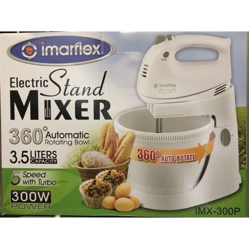 Imarflex IMX-300P Stand Mixer 3.5 Liters IMX300P (Houseware Express ...