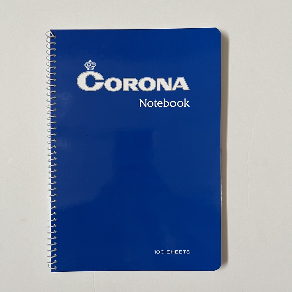 Corona Spiral Notebook (100 sheets) | Shopee Philippines