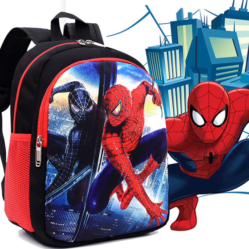 New Marvel Spiderman Cartoon High Quality kids backpack PAW Patrol ...