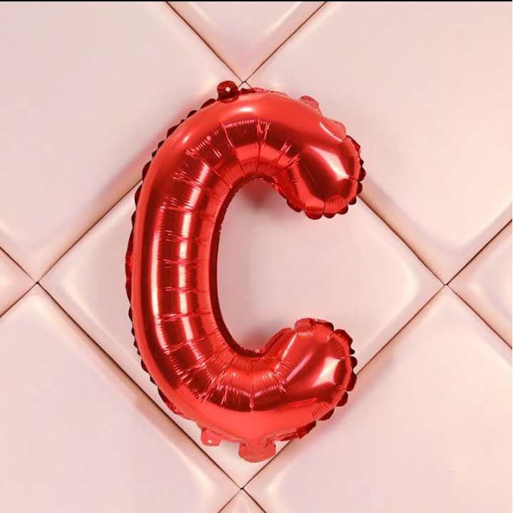A S 16Inch Red Foil Letter Balloons Letter Balloon Name Decoration Happy Birthday Party Needs Anniversary Wedding Decor Baby Shower Supplies Shopee Philippines