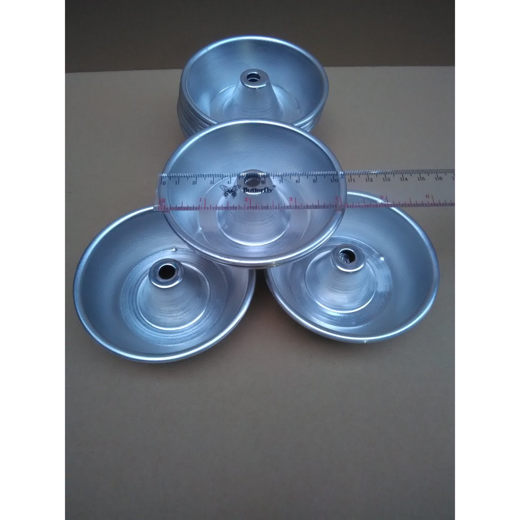 Aluminum Mini Sponge Cake Mold 10cm x 3cm.( Contents 12pcs) | Shopee ...