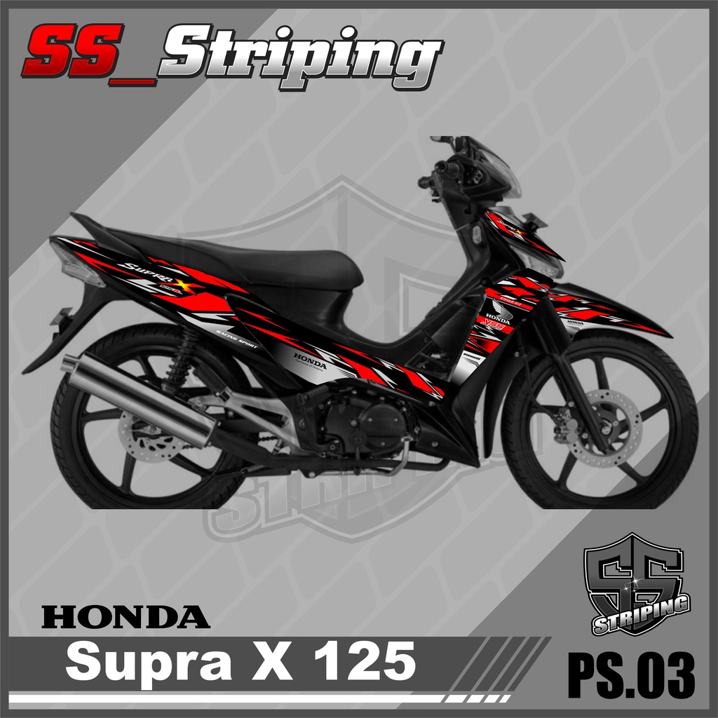 Supra STRIPING STICKER X 125 COOL SUPRA STICKER PS.03 | Shopee Philippines