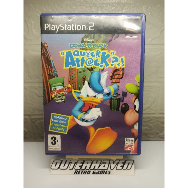 PS2 Donald Duck Quack Attack PAL (Special Edition) | Shopee Philippines
