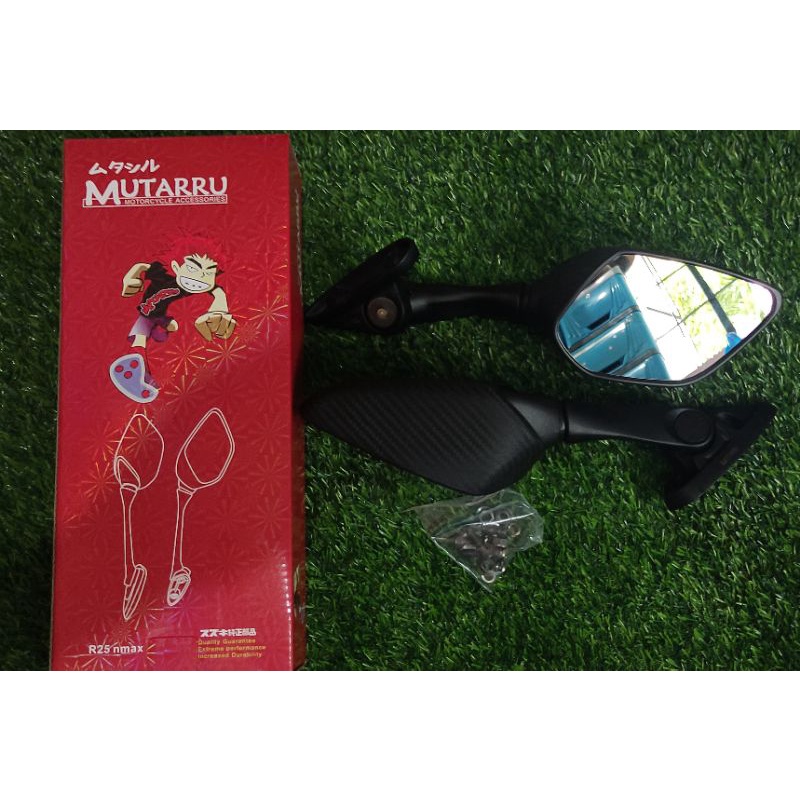 ORIGINAL MUTARRU R25 SIDEMIRROR FOR AEROX NMAX | Shopee Philippines