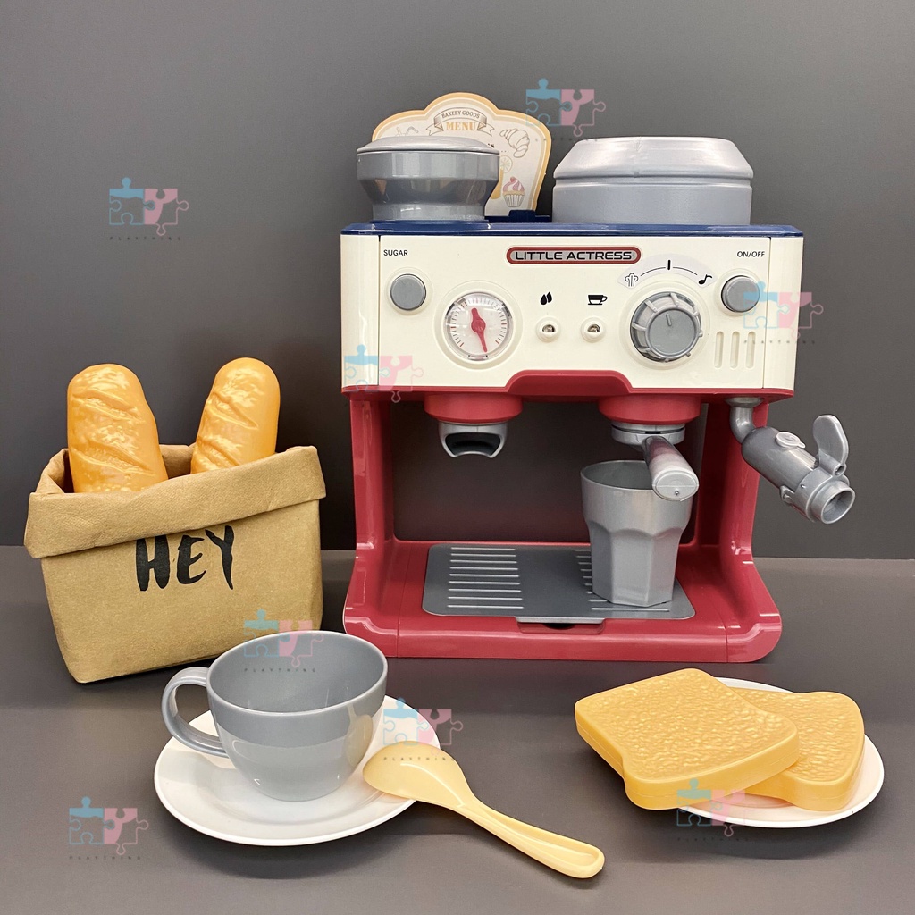 Little Actress Coffee Machine Playset Play Set Toys Toy Kids Cafe Maker ...