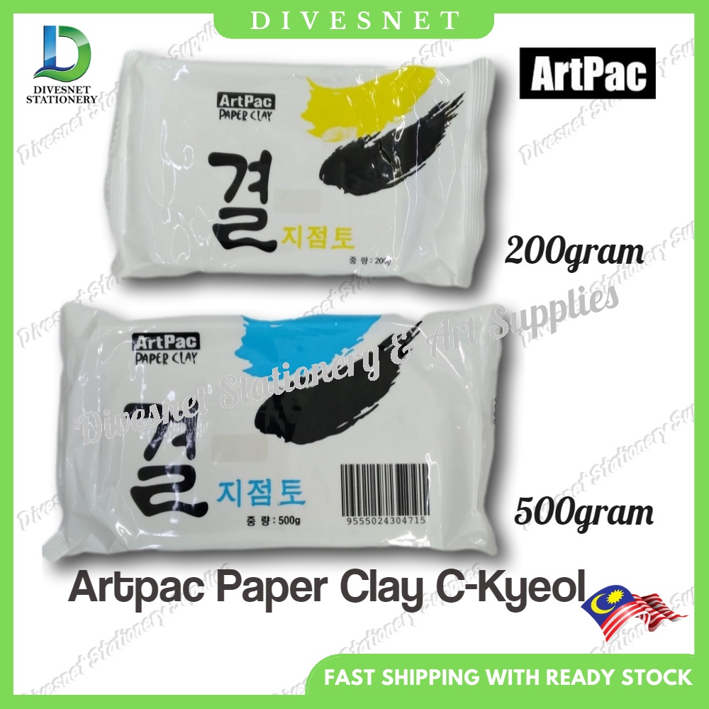 Artpac Paper Clay C-Kyeol 200g/500g (Tanah Liat Mainan) | Shopee ...